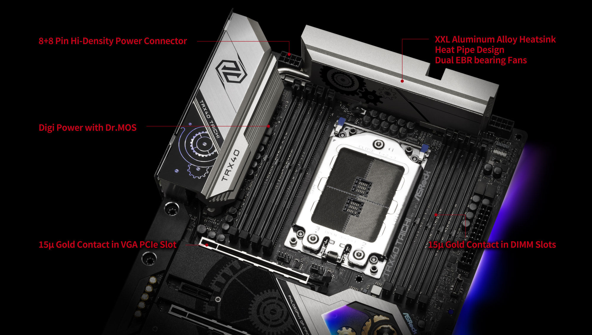 华擎科技 > TRX40 太极