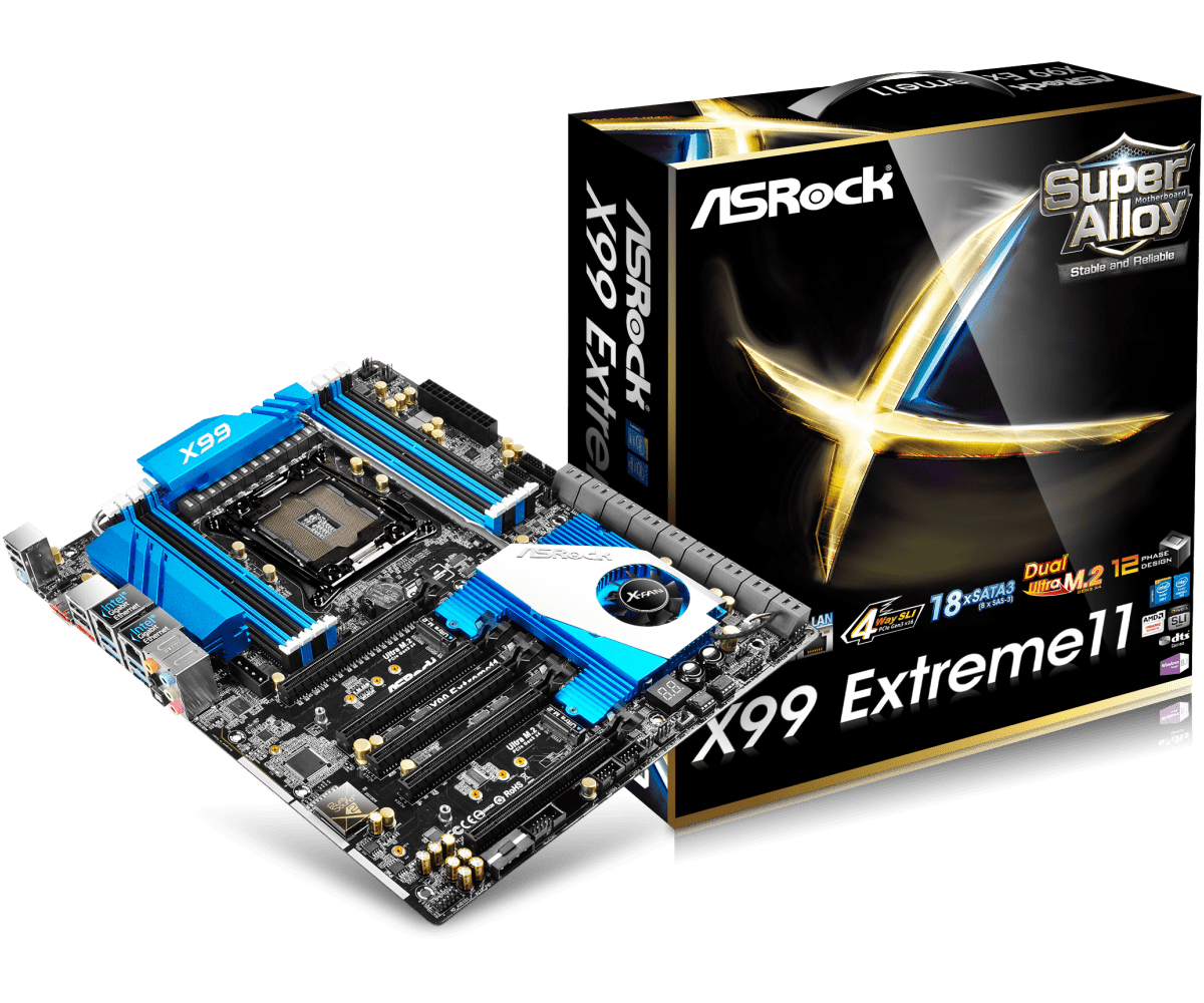 华擎科技 > X99 极限玩家 11